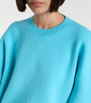 TOM FORD Wool And Cashmere-blend Sweatshirt Dress