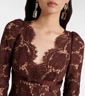 SELF-PORTRAIT Lace Gown