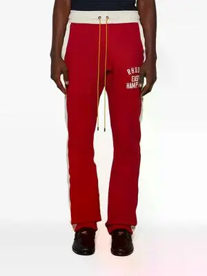 Rhude Logo-print Cotton Track Pants