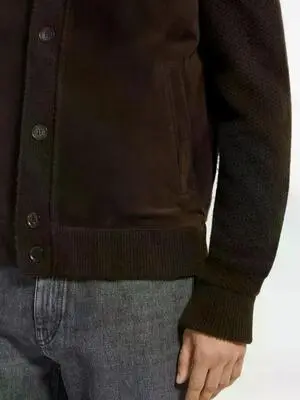 Zegna Button-fastening Panelled Cardigan