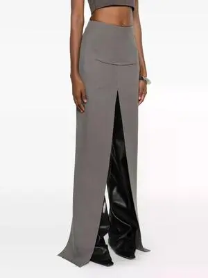 Rick Owens Double Slit Maxi Skirt