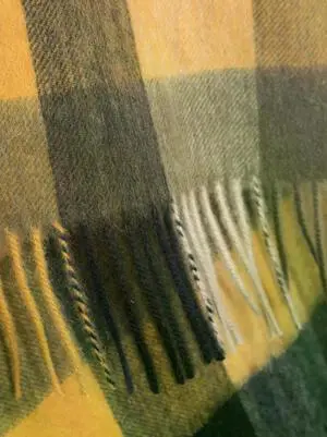 Barbour Brushed-effect Check-plaid Scarf