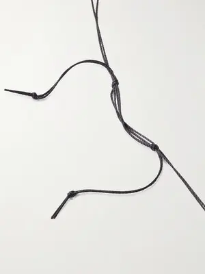 ALIGHIERI Melody Cord Necklace With Charm And Tassel