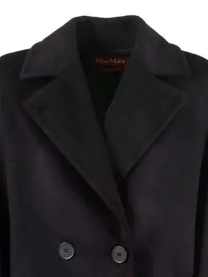 Max Mara Agenda Double-breasted Coat - Black