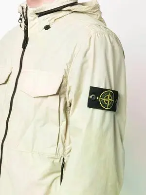 Stone Island Compass Patch Zip-up Jacket