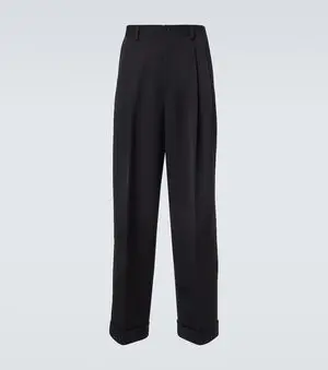 Dolce & Gabbana Wool And Silk-blend Gabardine Suit Trousers