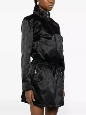 Casablanca Logo Pattern Bomber Jacket