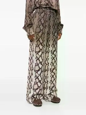Stella McCartney Wide Leg Patterned Trousers