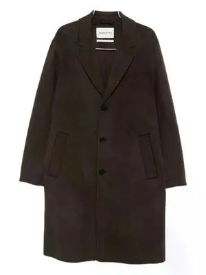 Amaranto Button Detailed Coats For Men