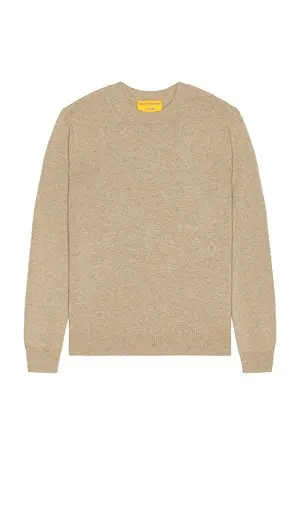 Guest In Residence Cashmere Crew Neck Pullover - Beige