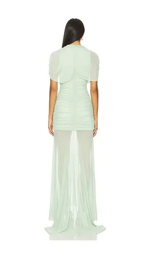 Amanda Uprichard Evianna Gown - Green