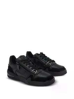 GIUSEPPE ZANOTTI Ghost Zip Detail Sneakers - Black