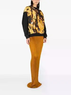Roberto Cavalli Marble Print Sweatshirt