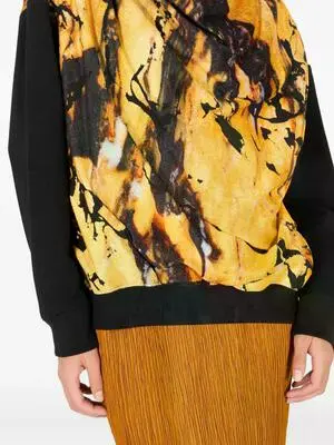 Roberto Cavalli Marble Print Sweatshirt