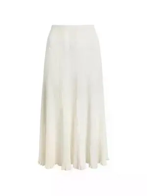 Proenza Schouler White Label Knitted A-line Skirt - White