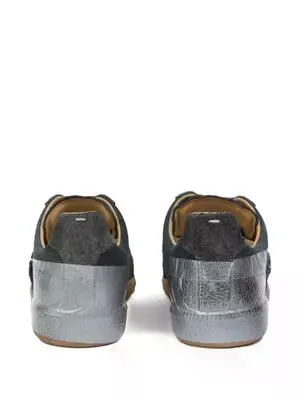 MAISON MARGIELA Replica Panelled Suede Sneakers - Grey