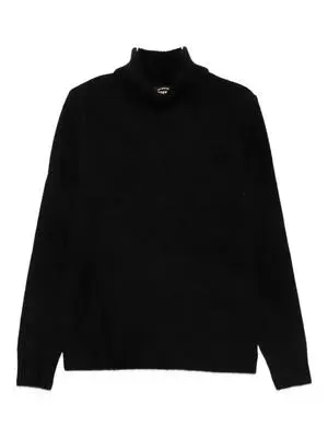 Superdry Roll Neck Sweater - Black