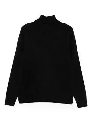 Superdry Roll Neck Sweater - Black
