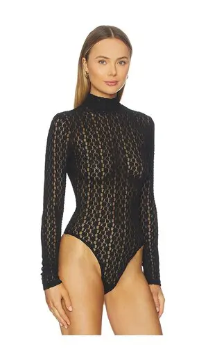 Bardot Vezza Floral Mesh Bodysuit In . Also