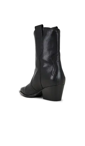 Free People Cat Nap Cowboy Boot - Black