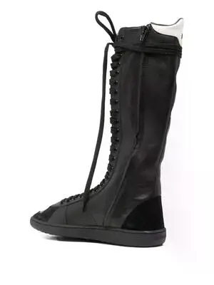 Patrizia Pepe Boxeur Skin '93 High-top Lace-up Sneakers