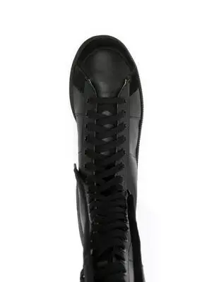 Patrizia Pepe Boxeur Skin '93 High-top Lace-up Sneakers
