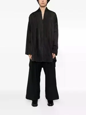JAN JAN VAN ESSCHE Striped T-shirt - Black