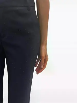Liu Jo High-waisted Embellished Trousers
