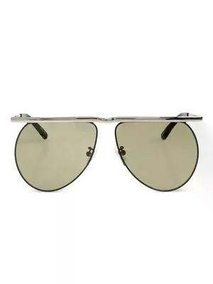 Attico Aviator Sunglasses - Silver