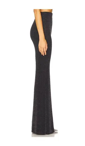 Show Me Your Mumu Bowie Bells Metallic Knit Flare Trousers