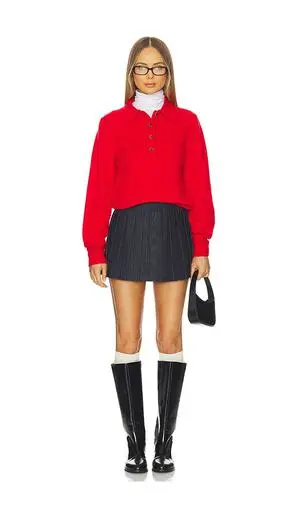 Sold Out NYC Cashmere Polo Top
