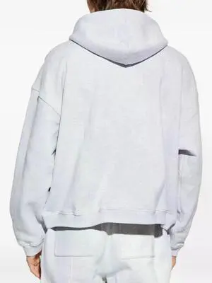 REPRESENT Initial Boxy Hoodie - Grey