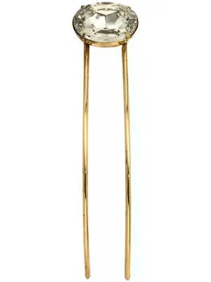 JENNIFER BEHR Gemma Crystal Hairpin - Gold