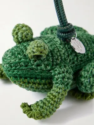 JW Anderson Frog Crocheted Bag Charm