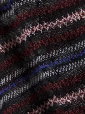 JW Anderson Striped Intarsia-knit Cotton-blend Sweater - Multi