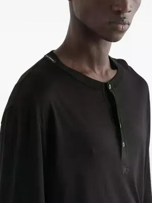 Dolce & Gabbana Buttoned Long-sleeve T-shirt