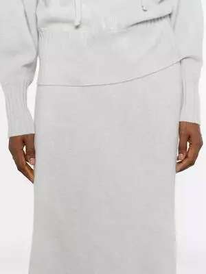 TWINSET Drawstring Waist Maxi Skirt