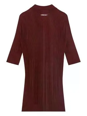 Prada Ribbed Polo Top