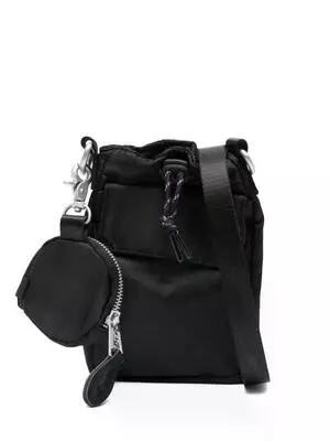 Alpha Industries Drawstring Cross Body Bag - Black