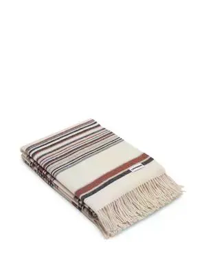 LAGOMORO Cleo Striped Fringed - Neutrals