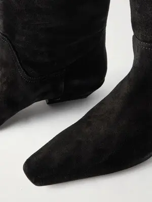 Paris Texas Bettina Suede Knee High Boots