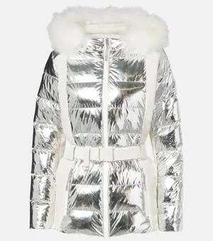 YVES SALOMON Doudoune Ski Jacket - Silver
