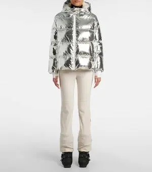 YVES SALOMON Hooded Down Ski Jacket