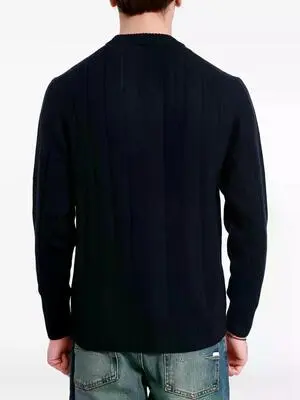 PAOLO PECORA Cable Knit Sweater
