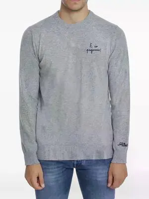 MC2 SAINT BARTH Heron Embroidered Sweatshirt