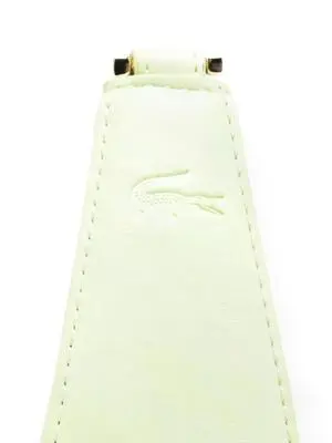 Lacoste Logo-appliqué Half-moon Bag - Green