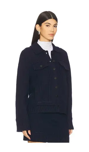 Guest In Residence Jean Jacket In . Also - Navy