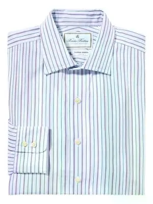 Brooks Brothers X Thomas Mason Striped-pattern Shirt