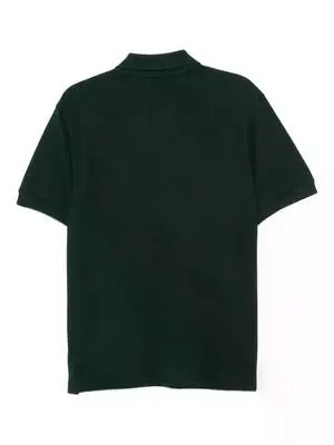 Lacoste Logo-appliqué Cotton Polo Shirt - Green