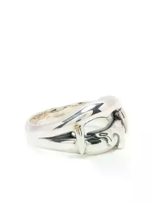 Yohji Yamamoto Blood Ring" Tone Ring - Silver